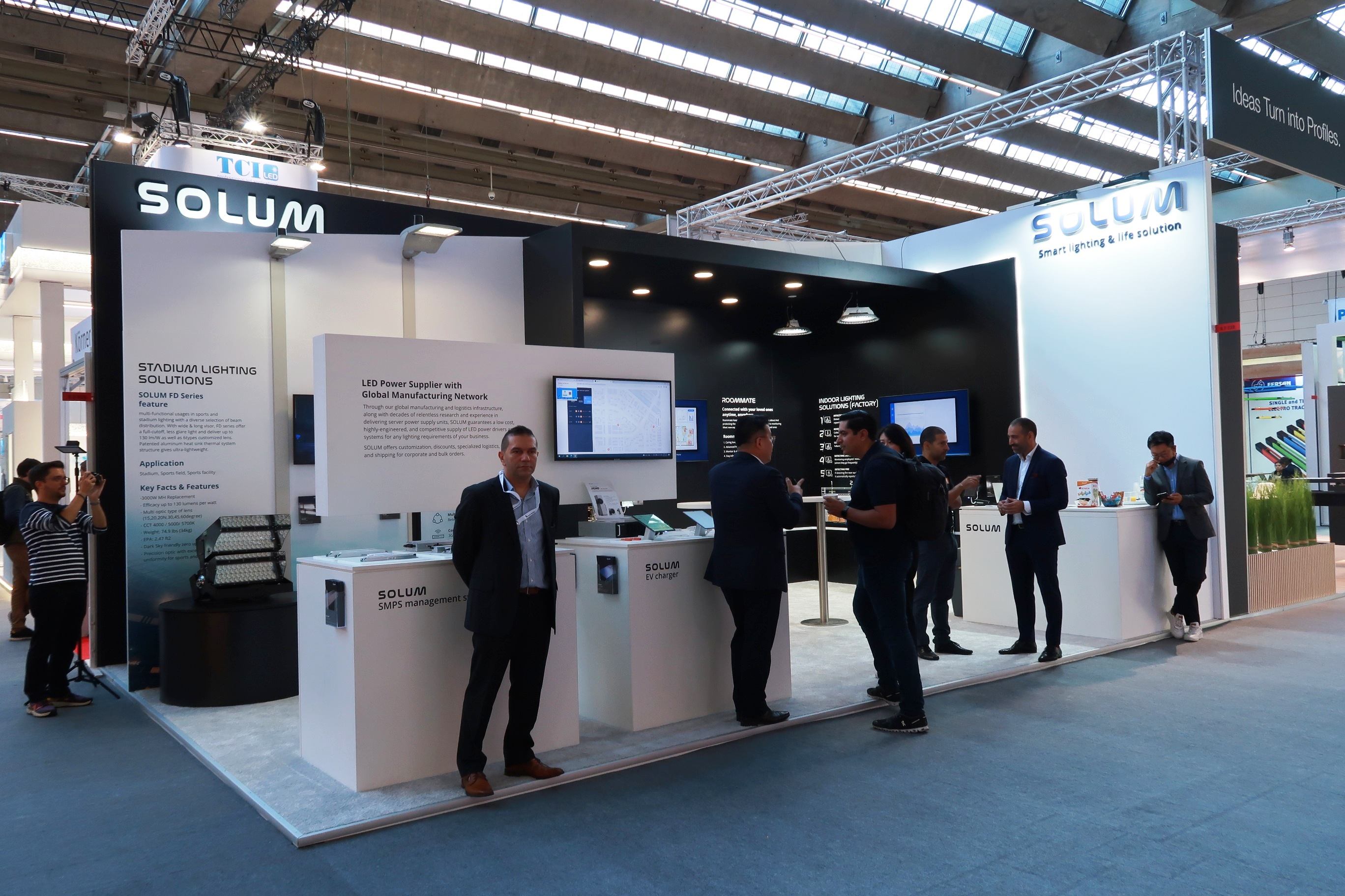 SOLUM's Smart Lighting Solutions at Light + Building 2022