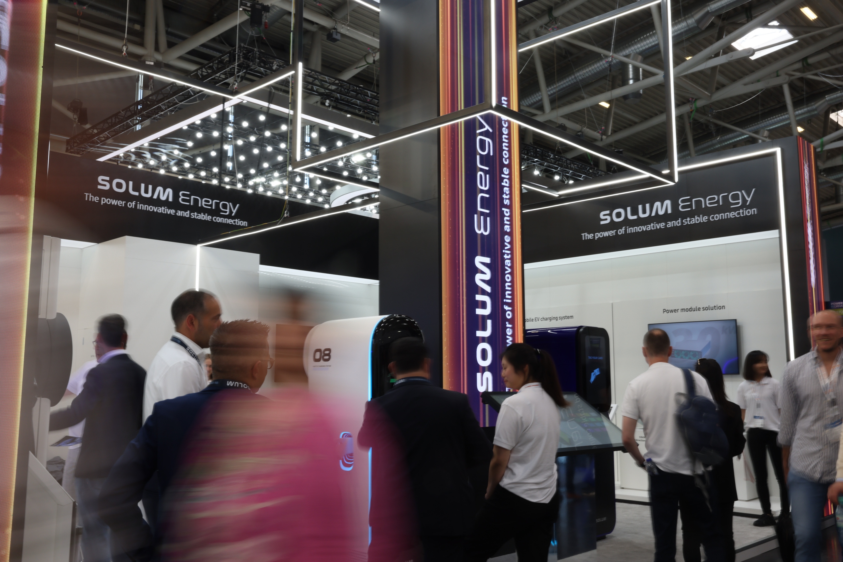 SOLUM Launched E-mobility Solutions at Power2Drive