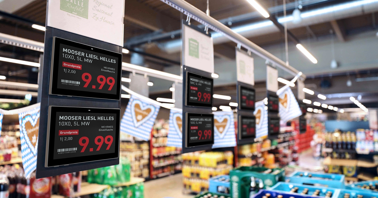 Why Do Businesses Use Electronic Shelf Labels? | ESL Solution